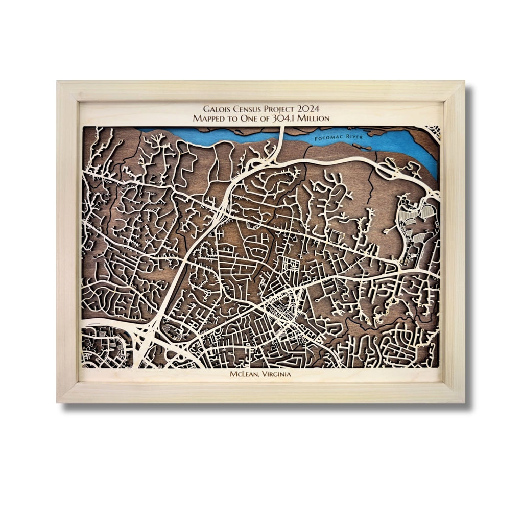 Custom City Wood Map | Personalized 3D Laser-Cut Home Decor & Gift ...