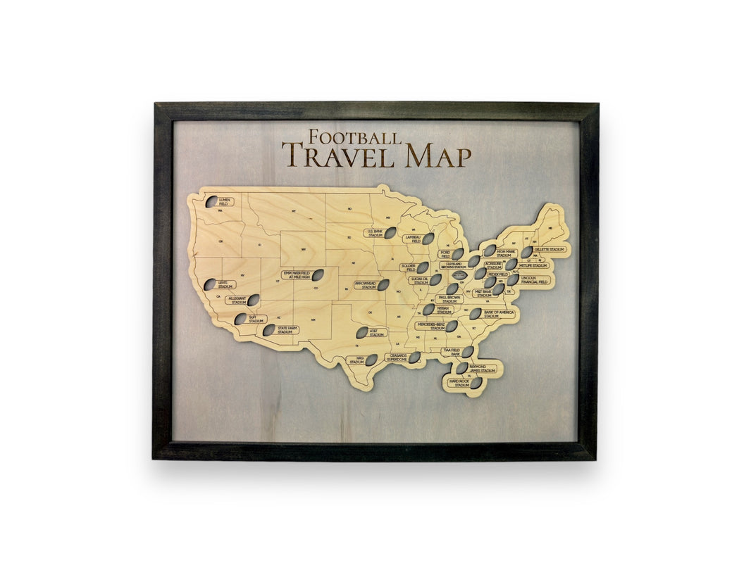 Wooden Travel Maps | Custom Map Wall Decor – Map Cuts